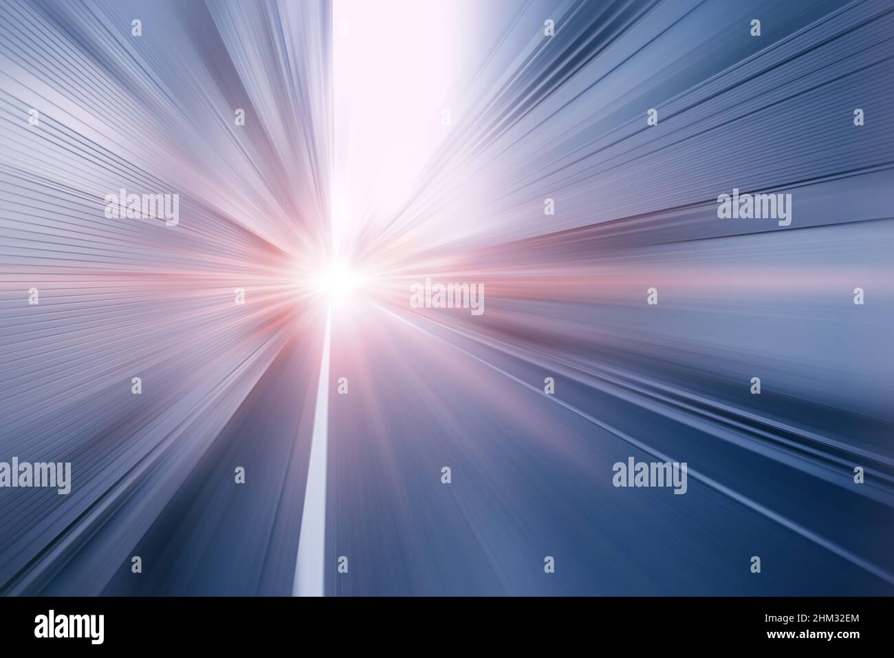 blur fast moving super high speed on highway road business perform ...