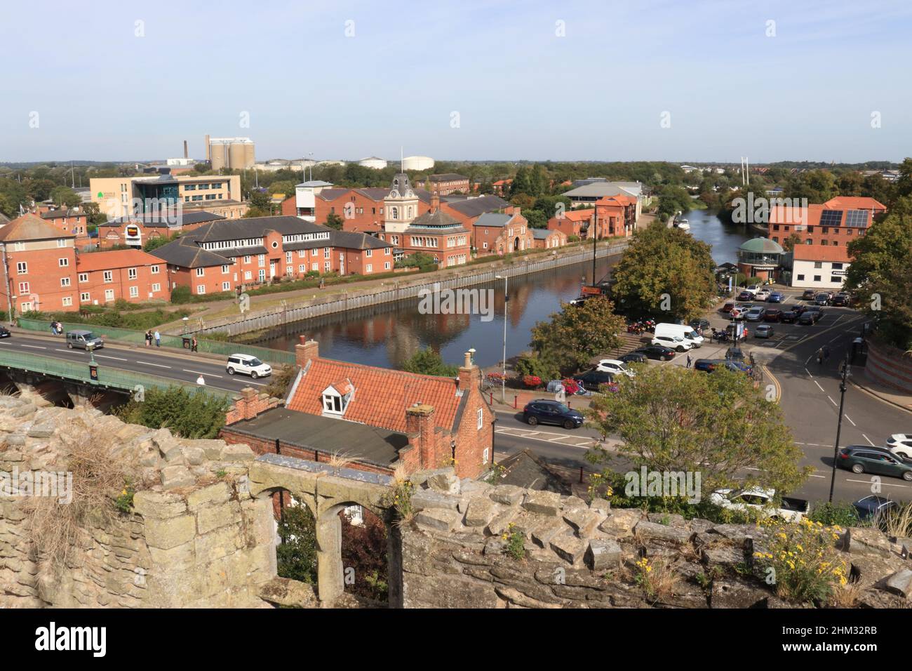 Castle newark on trent nottinghamshire england hi-res stock photography ...