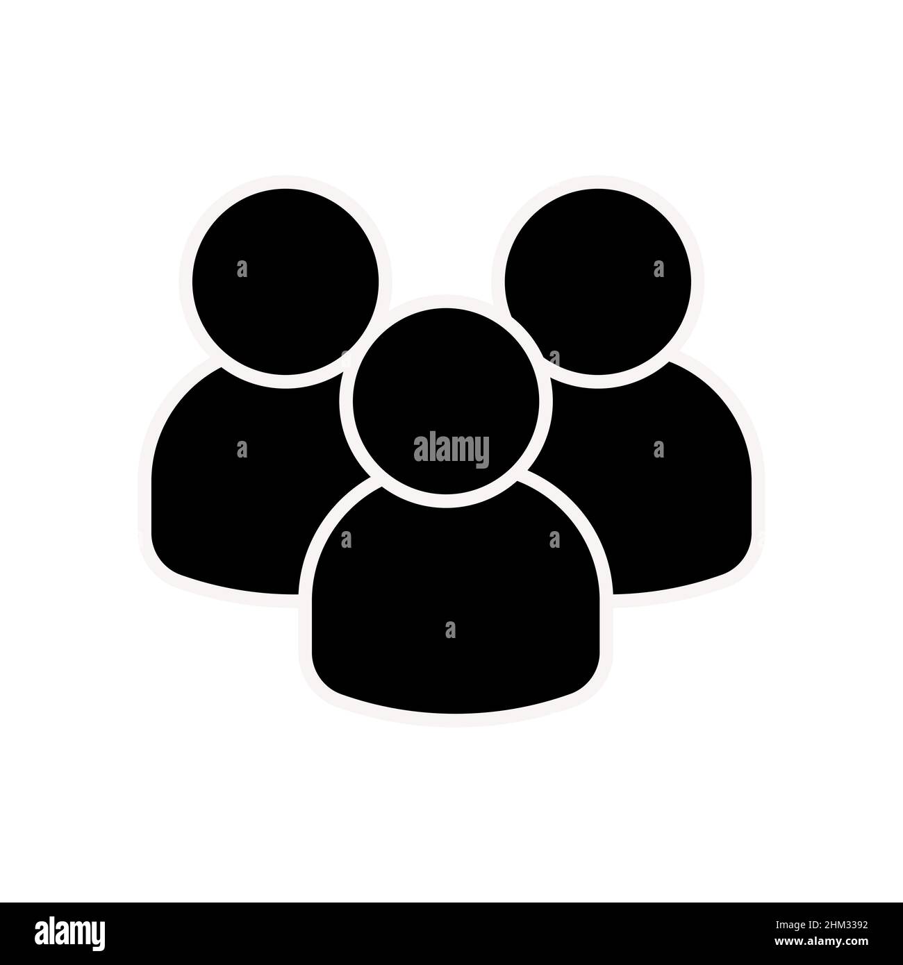 Abstract vector icon on white, illustrations isolated for graphic and ...