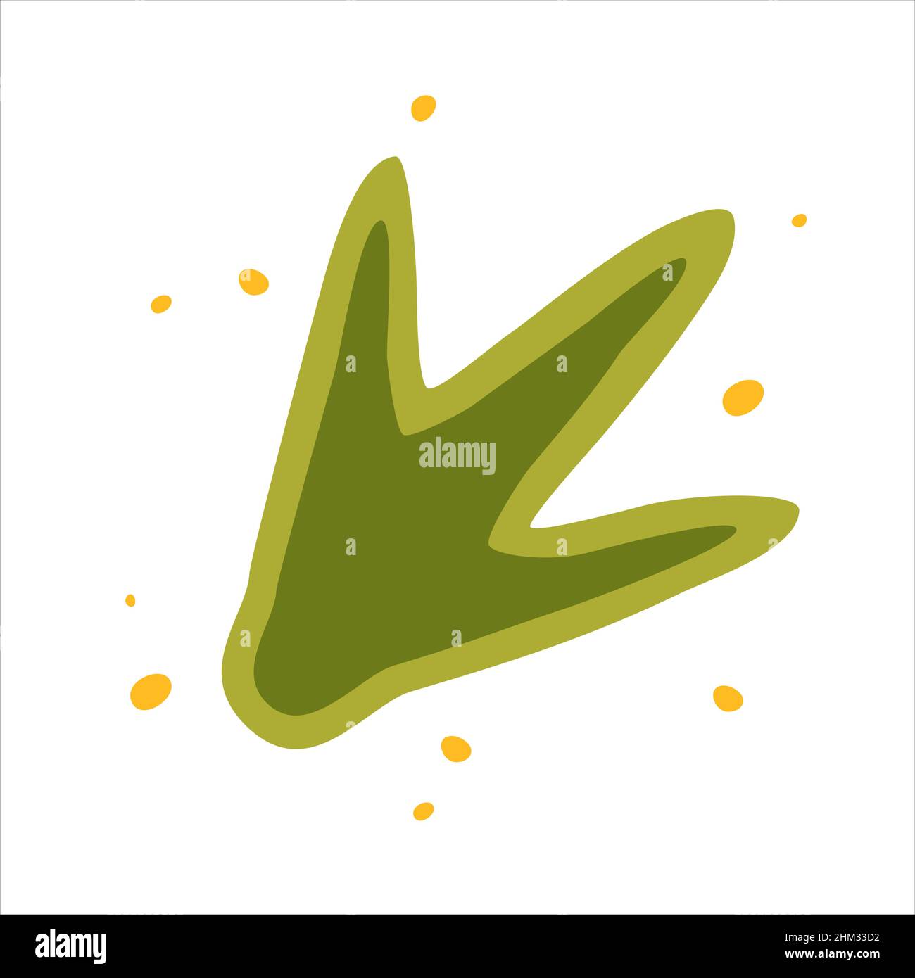 Giant foot print Stock Vector Images - Alamy