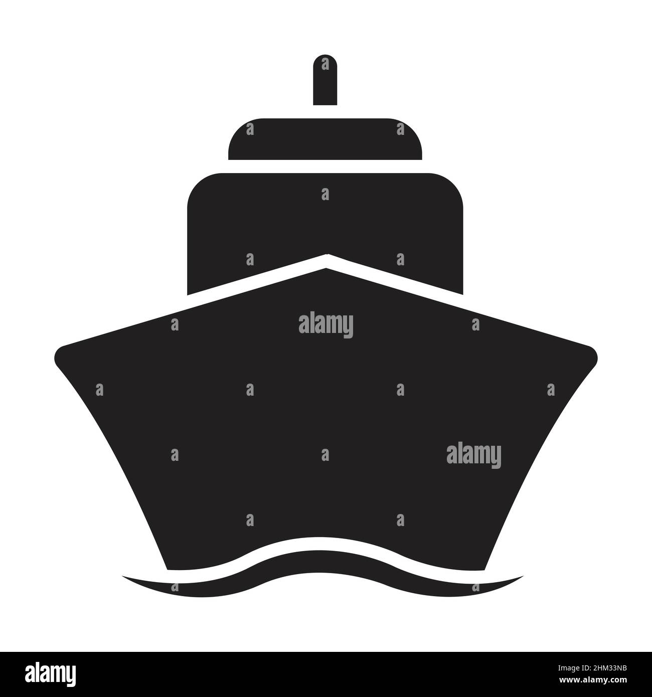 Ship flat icon vector for graphic design, logo, website, social media ...