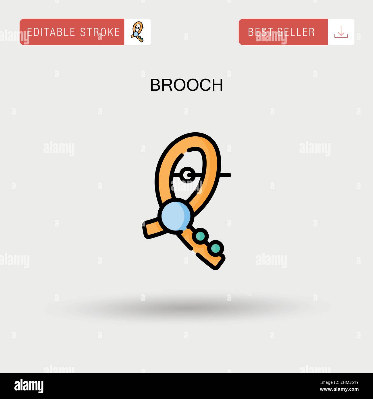 Design brooch hi-res stock photography and images - Alamy