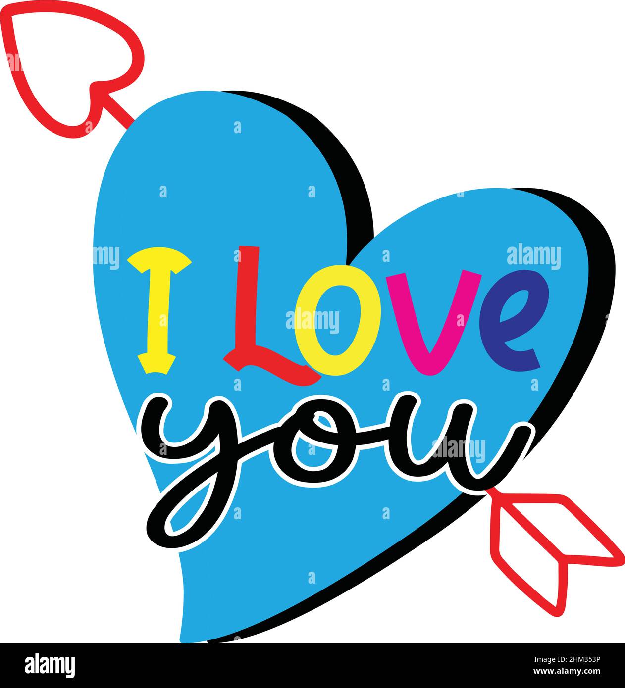 I love nice sign Stock Vector Images - Alamy