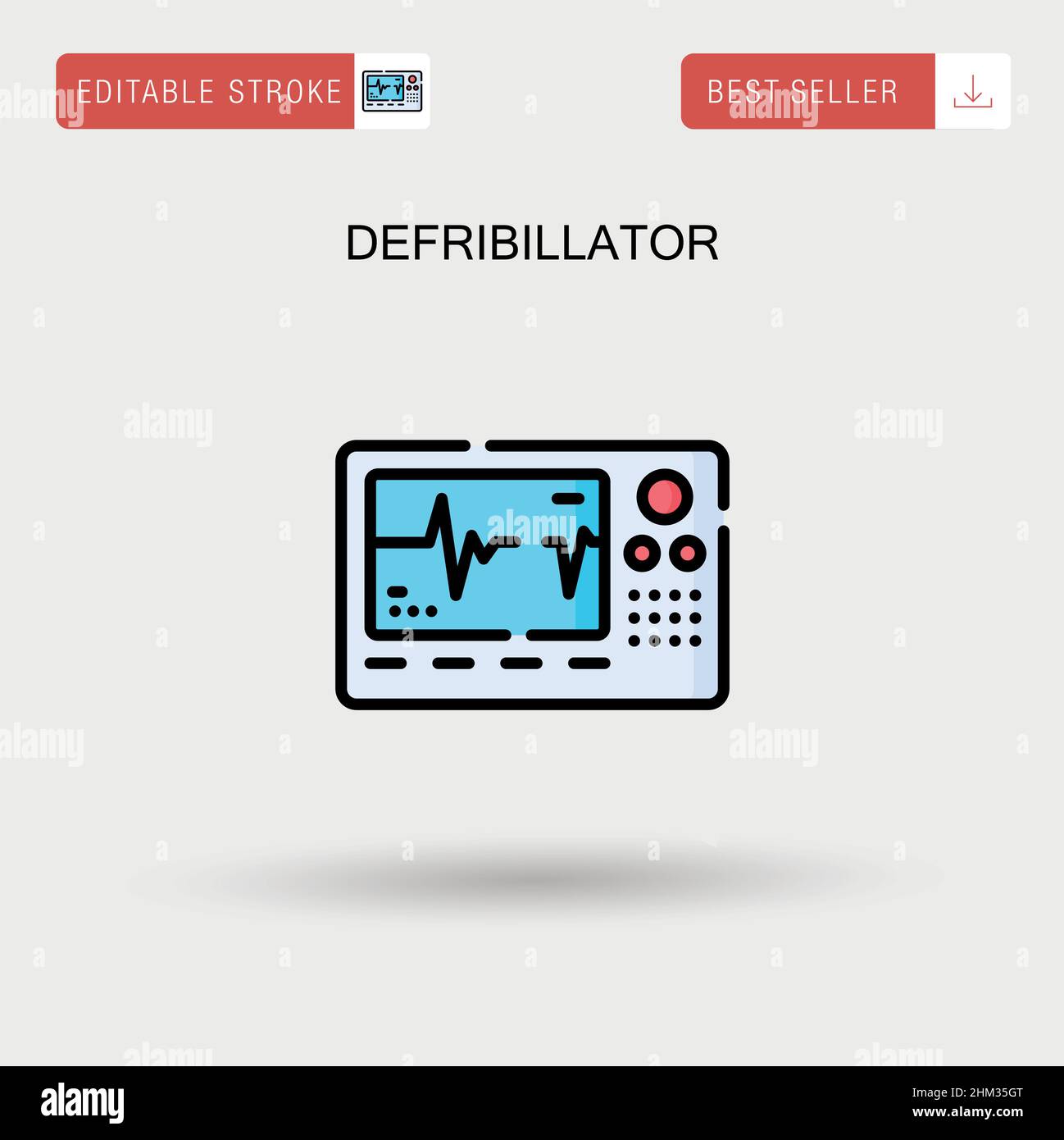 Ekg defibrillator hi-res stock photography and images - Alamy