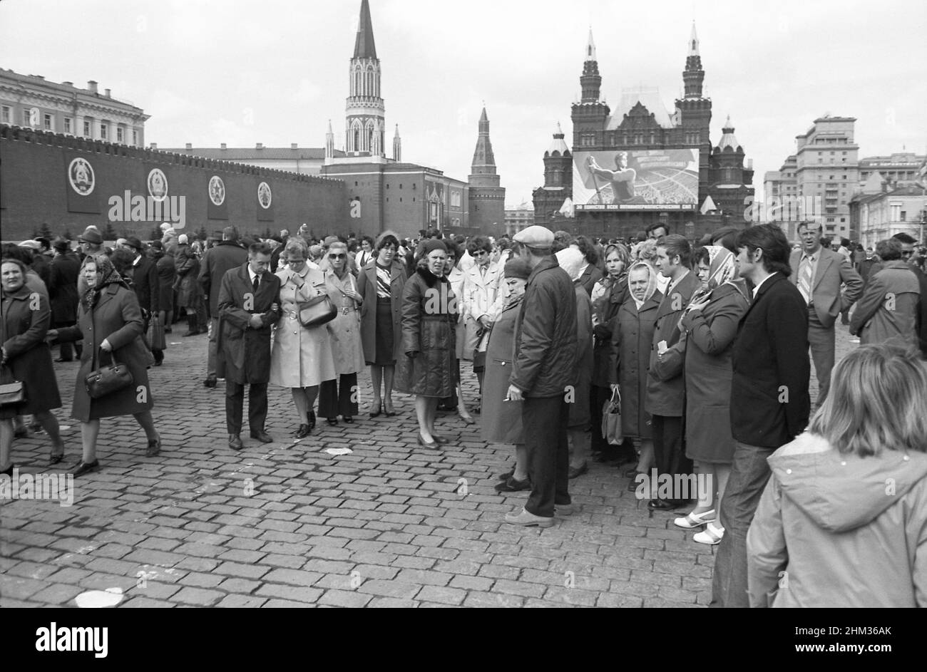 1970s red square Black and White Stock Photos & Images - Alamy
