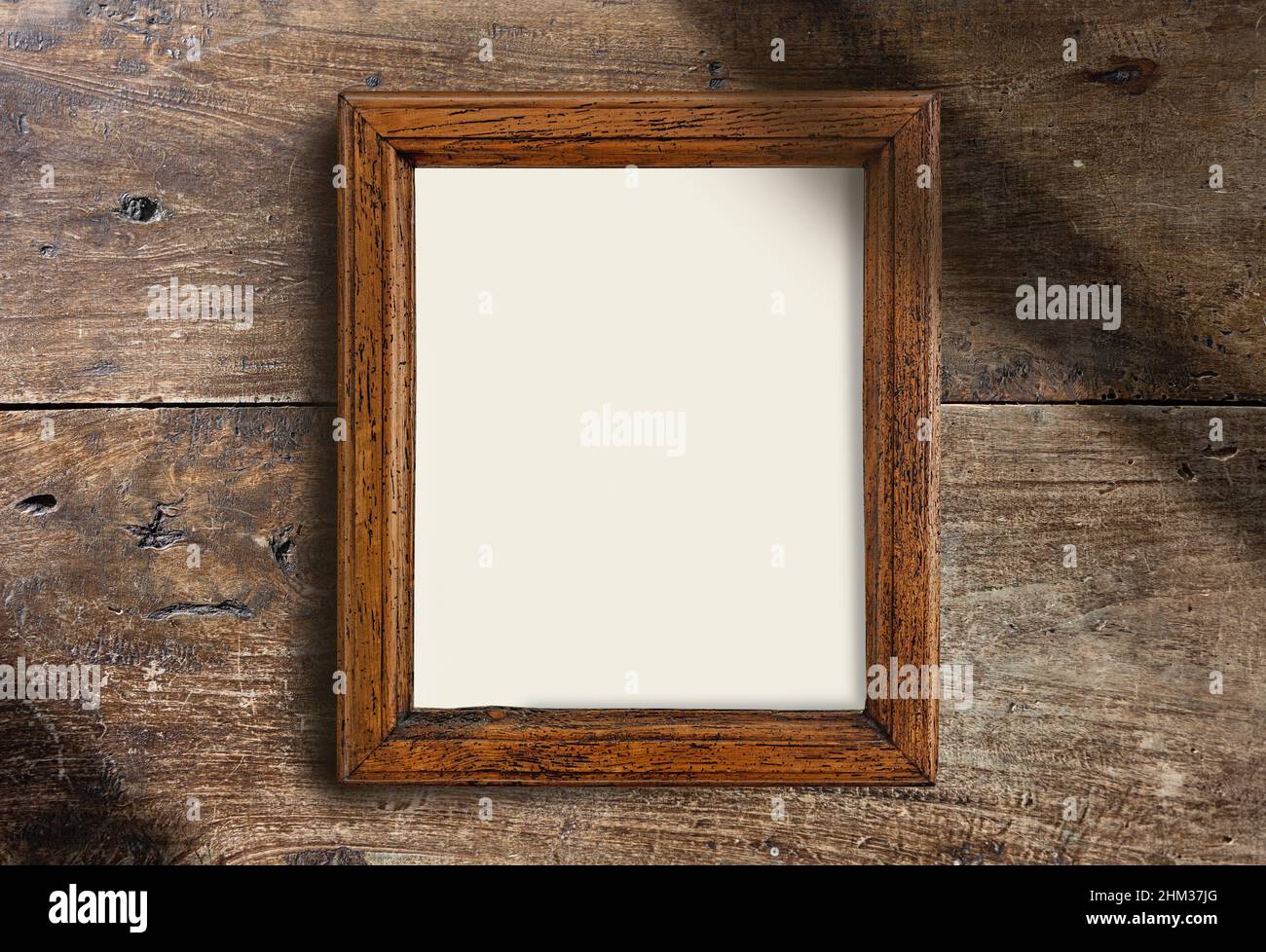 Empty wooden frame hi-res stock photography and images - Alamy