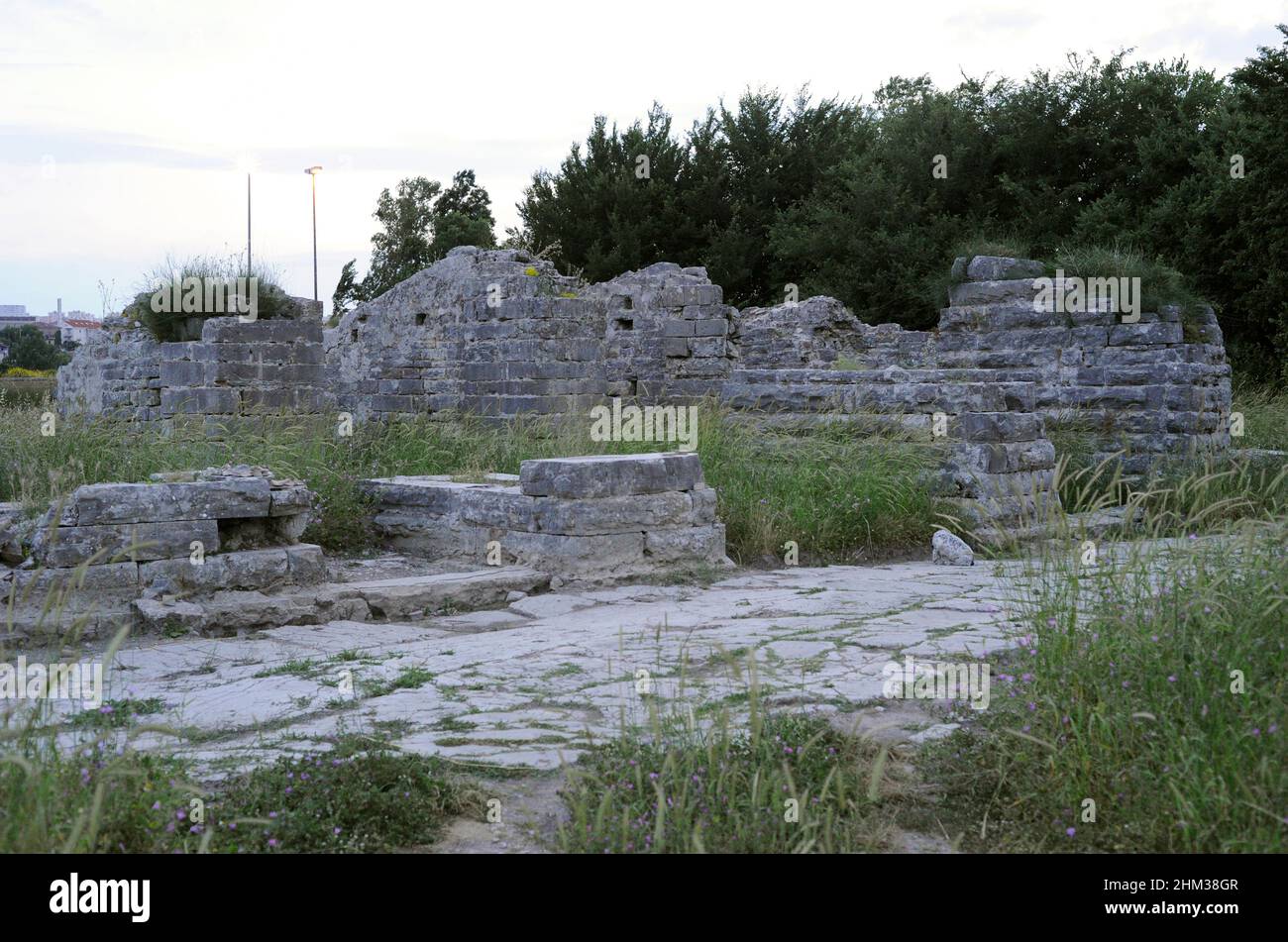 Croatia, Solin. Ancient city of Salona. Colonia Martia Ivlia Valeria ...