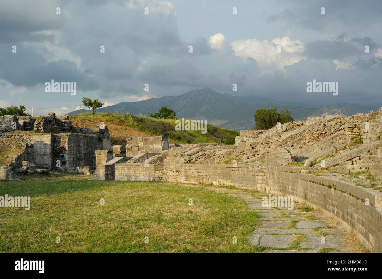 Croatia, Solin. Ancient city of Salona. Colonia Martia Ivlia Valeria ...