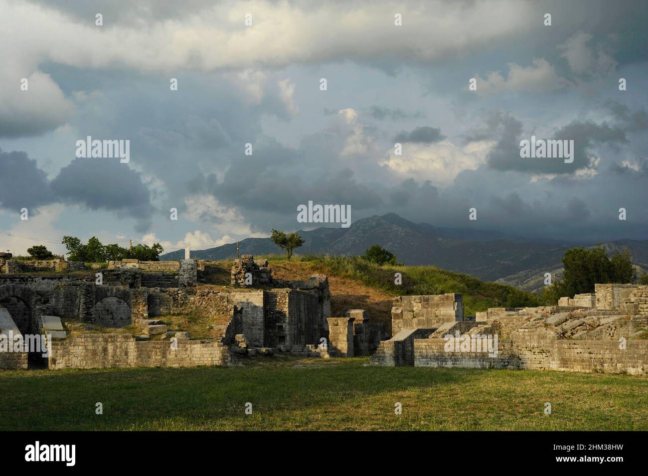 Croatia, Solin. Ancient city of Salona. Colonia Martia Ivlia Valeria ...
