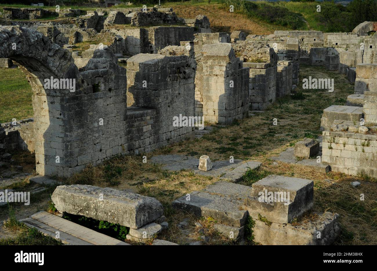 Croatia, Solin. Ancient city of Salona. Colonia Martia Ivlia Valeria ...