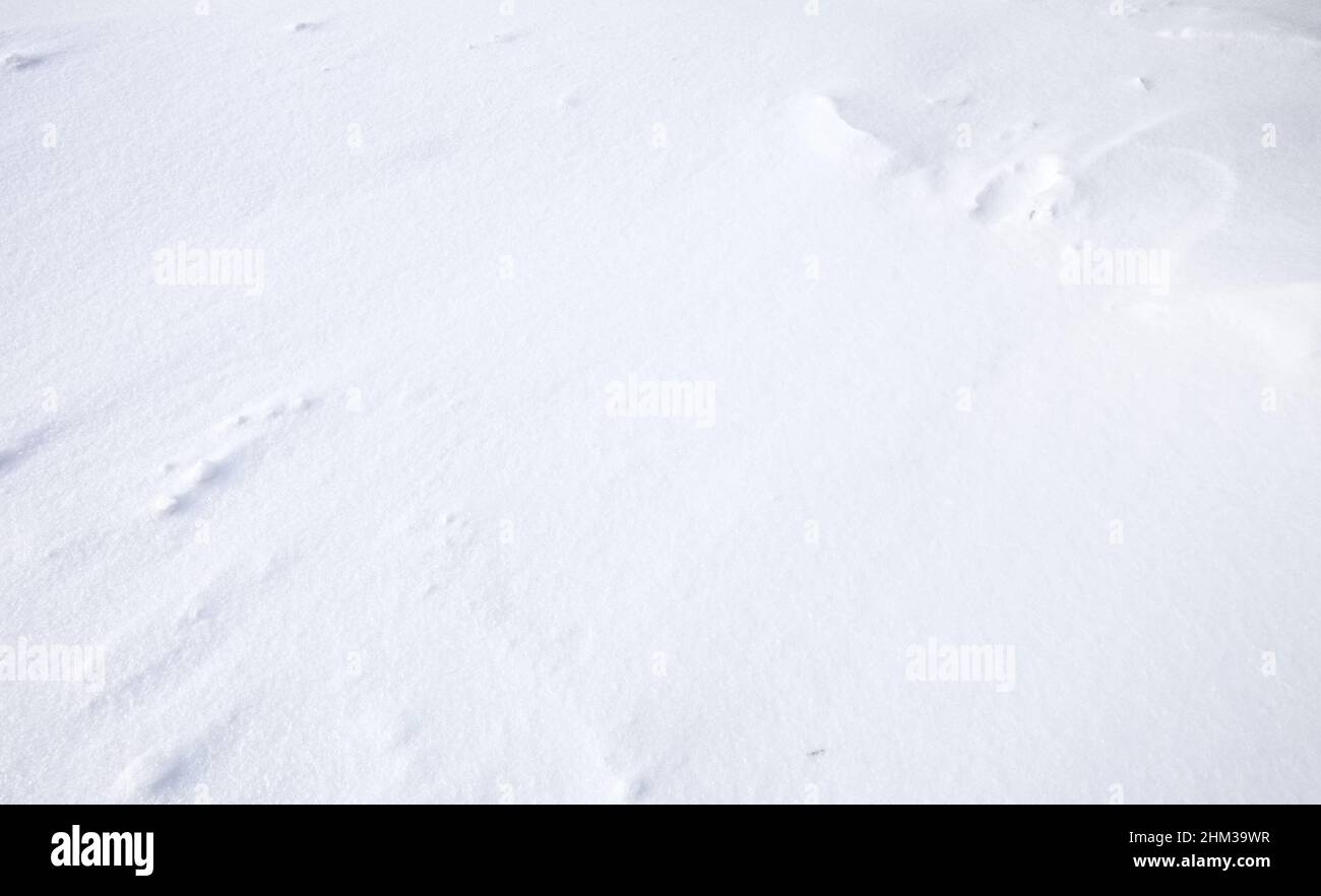 Snow untouched field texture hi-res stock photography and images - Alamy