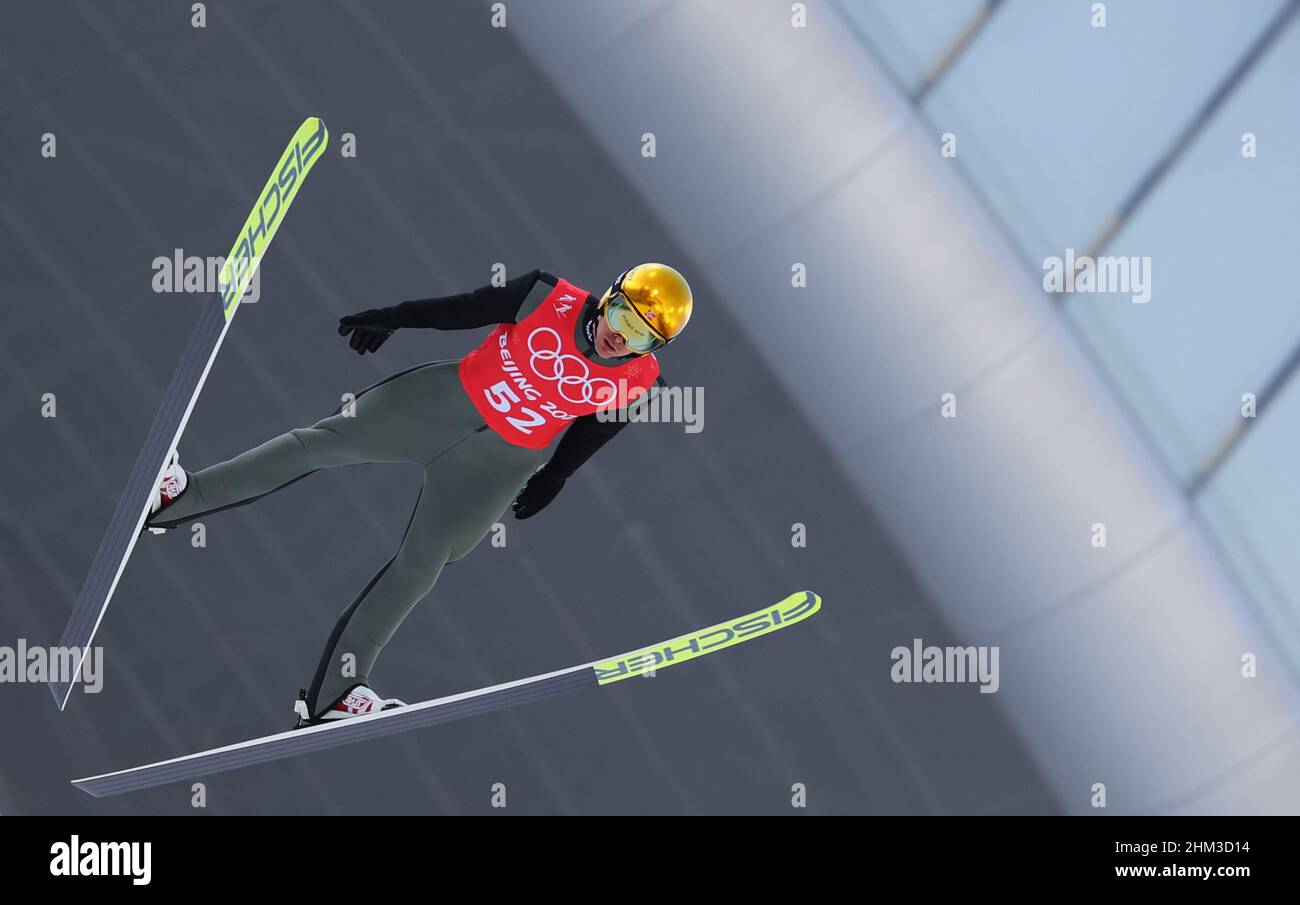 Zhangjiakou, China. 07th Feb, 2022. Olympics, Nordic/Combined skiing ...