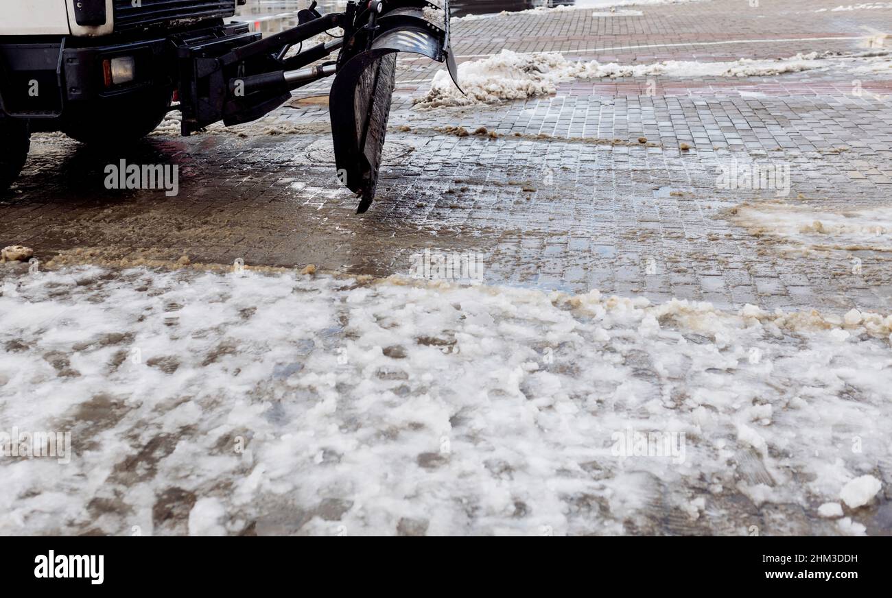 Cleaning sidewalks hi-res stock photography and images - Alamy