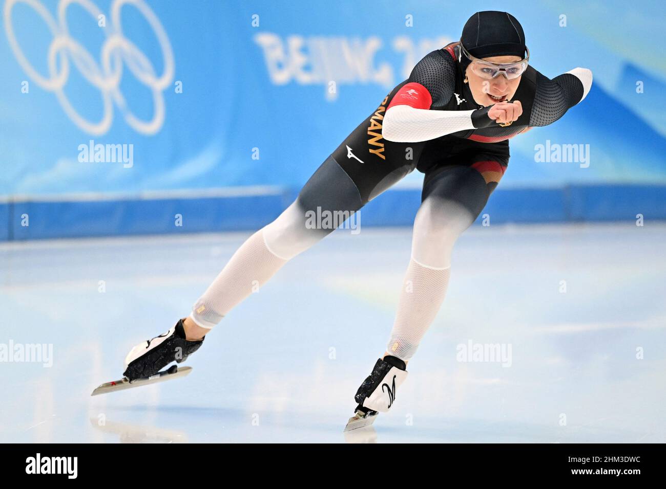Beijing, China. 07th Feb, 2022. Olympics, speed skating, women, women's ...