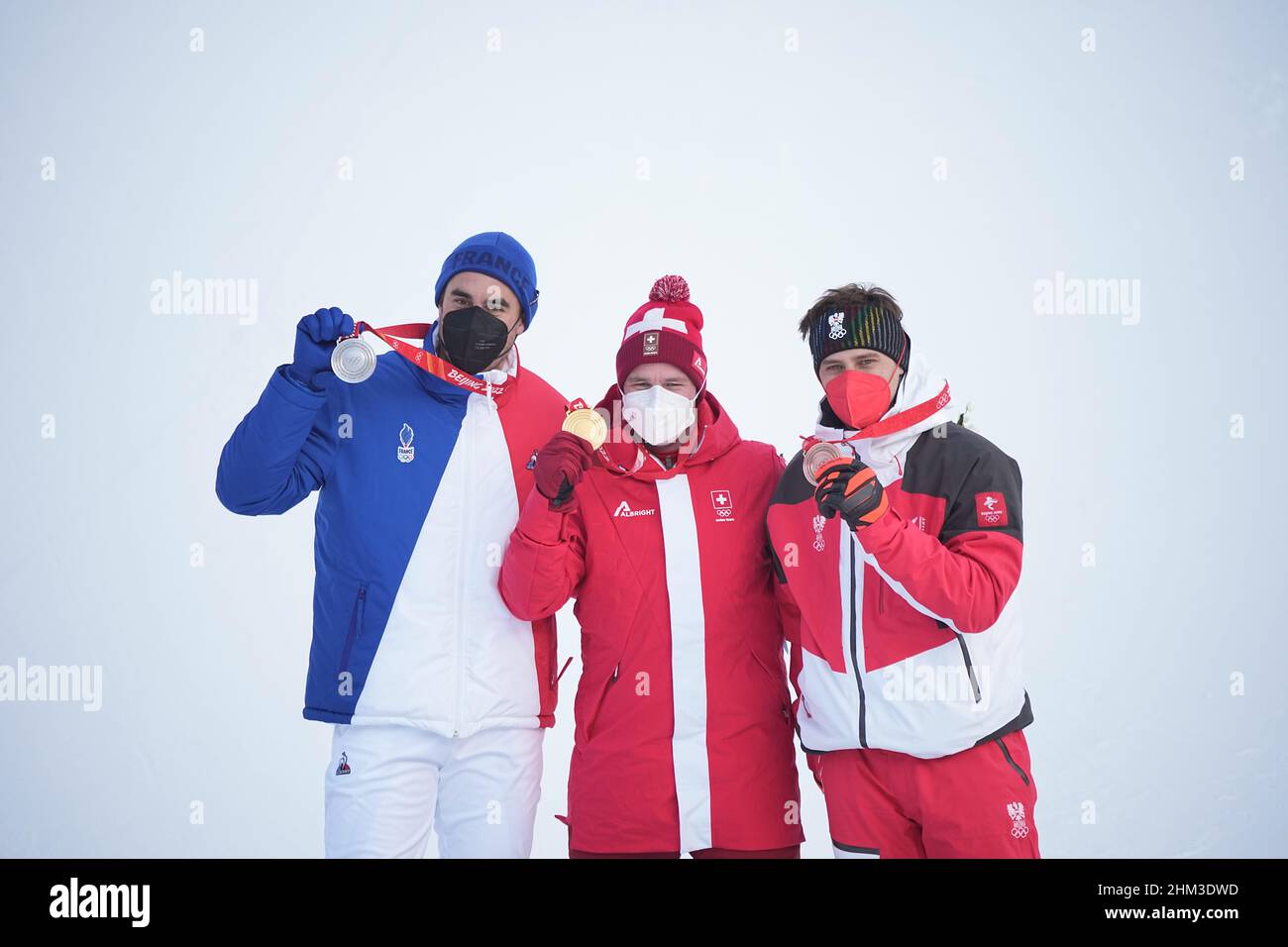 Yanqing, China. 07th Feb, 2022. Olympics, Alpine skiing, downhill, men ...