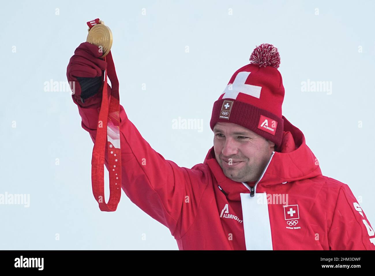 Yanqing, China. 07th Feb, 2022. Olympics, Alpine skiing, downhill, men ...