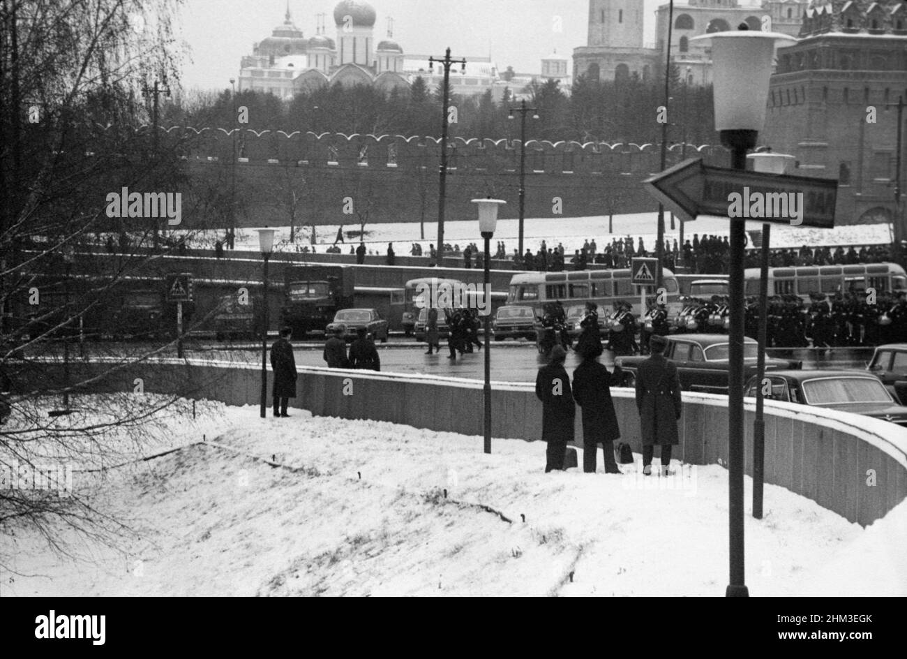 The 60th anniversary of the October Revolution. Moscow, Russia, USSR ...