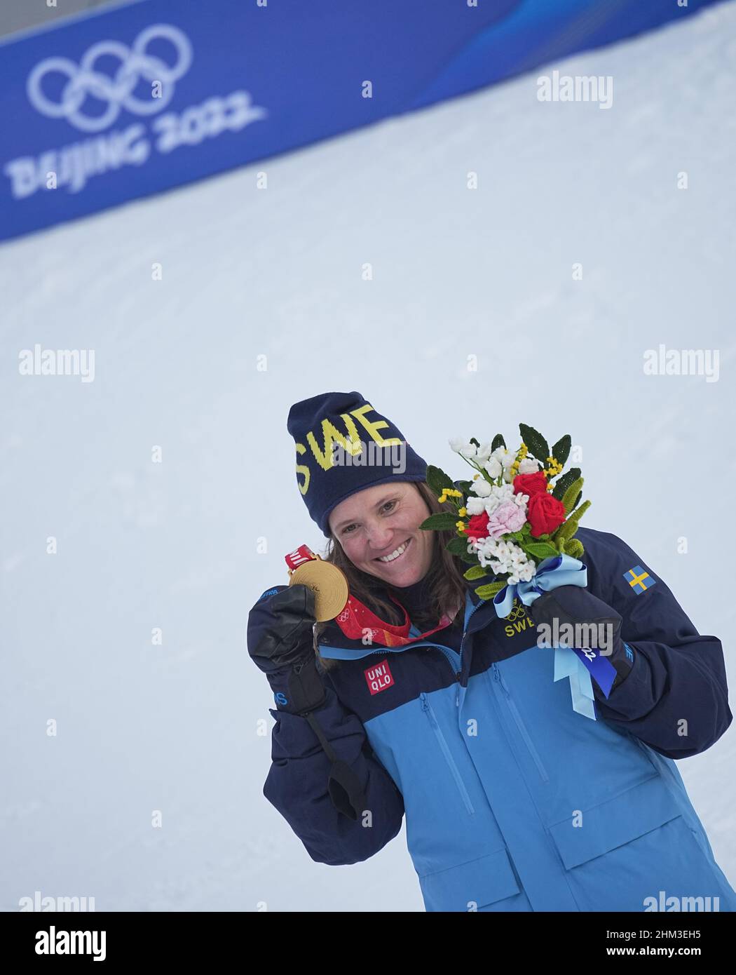 Yanqing, China. 07th Feb, 2022. Olympics, Alpine Skiing, Giant Slalom ...