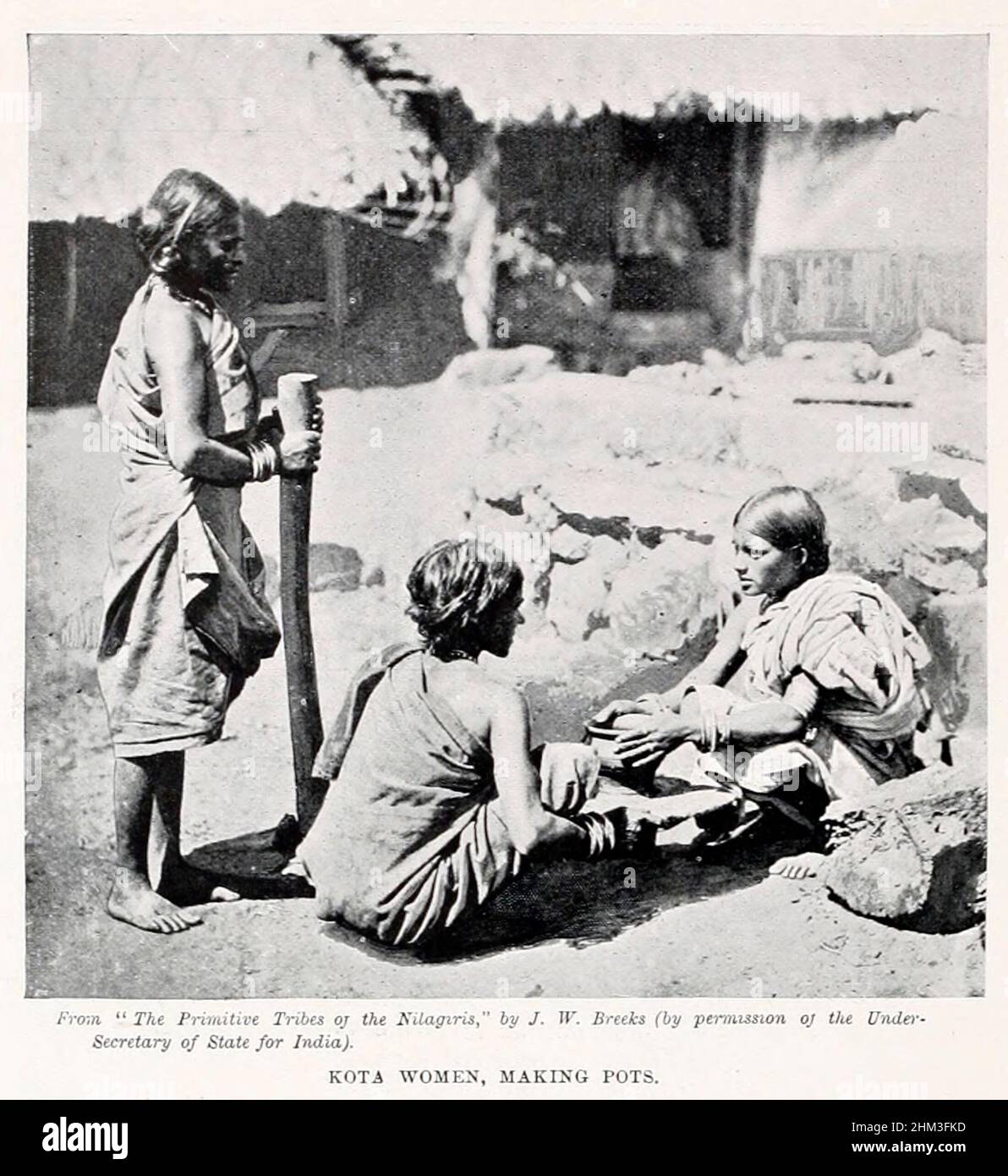 Kota women Making Pots Kotas, also Kothar or Kov by self-designation ...