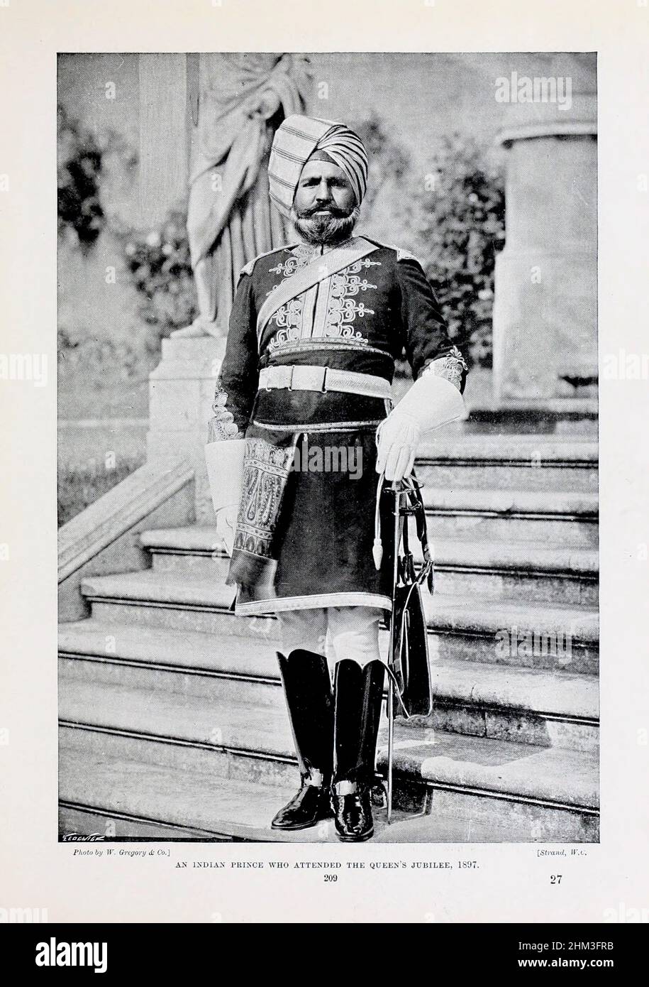 An Indian prince who attended the Queen's Jubilee, 1897 from the book ...