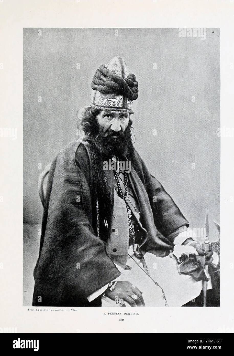 A Persian Dervish from the book ' The living races of mankind ' Vol 1 ...