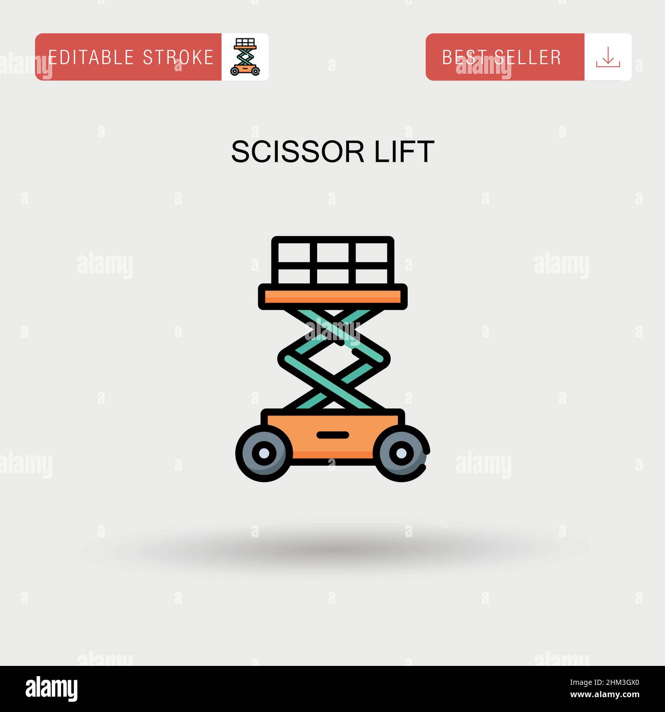 Hydraulic elevator Stock Vector Images - Alamy