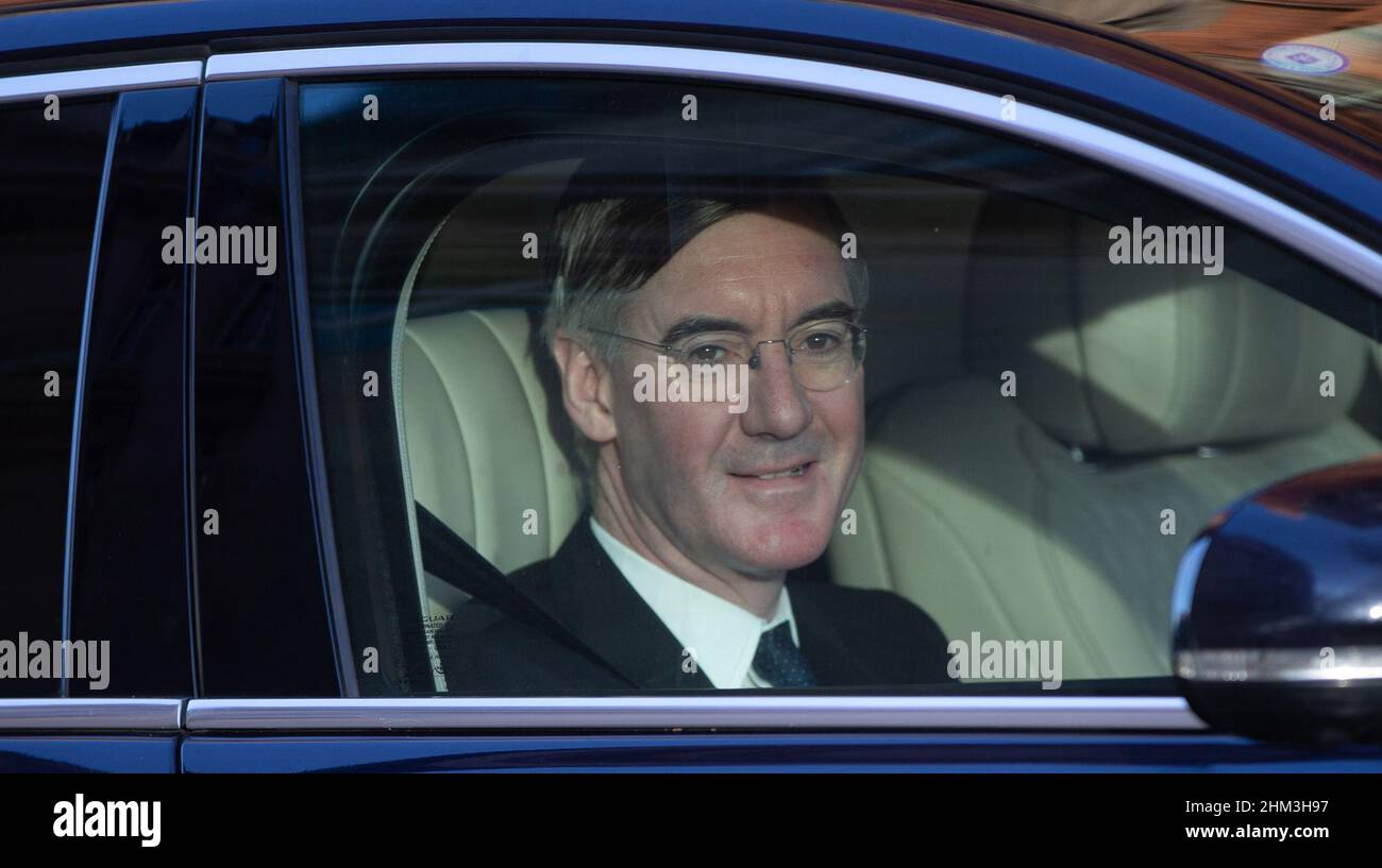Leader of the house of commons jacob rees mogg in westminster hi-res ...