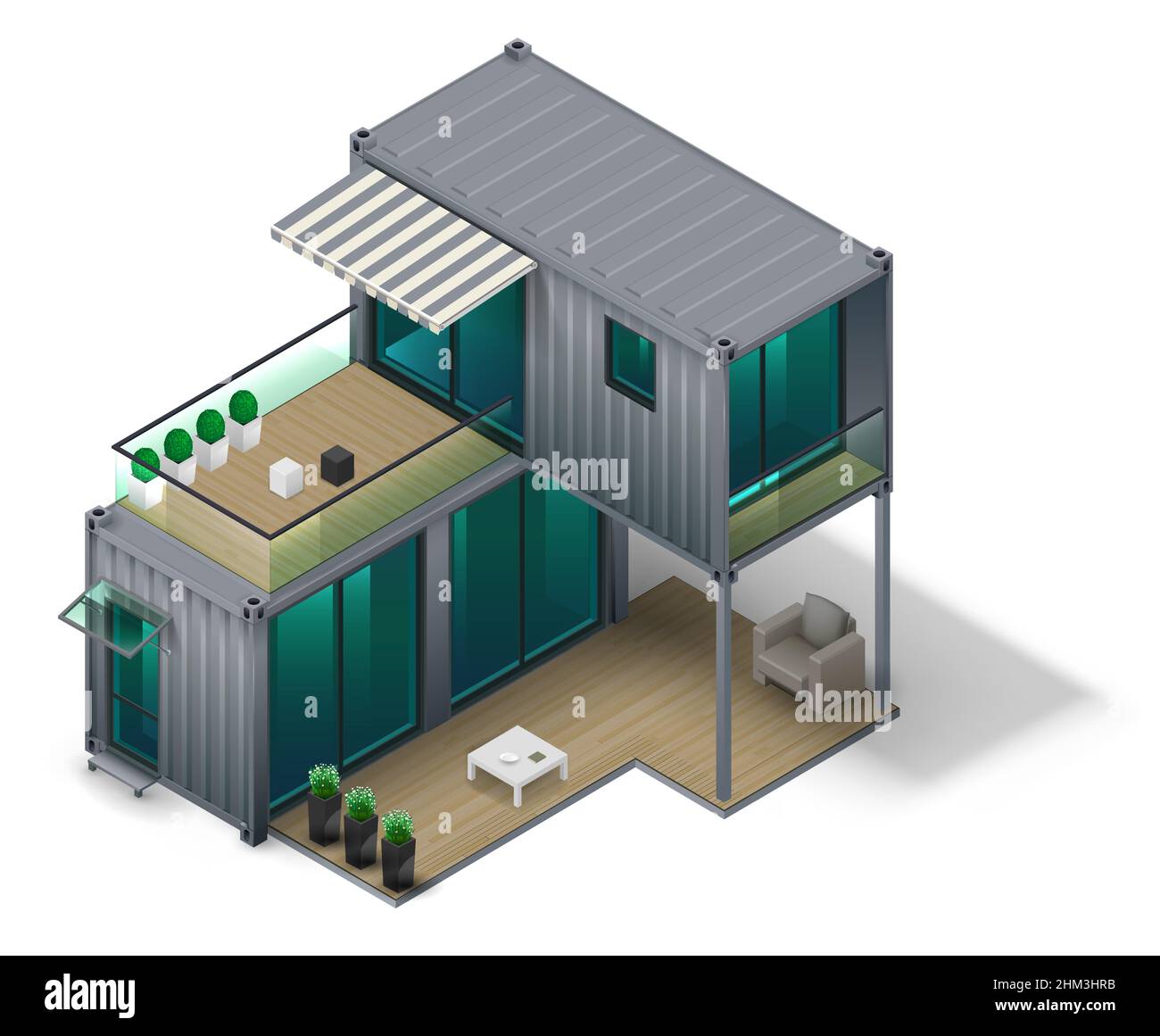 Balcony technology Stock Vector Images - Alamy