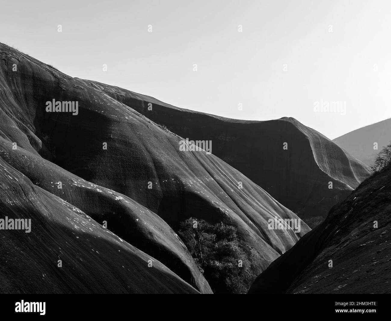 Slopes hills Black and White Stock Photos & Images - Alamy