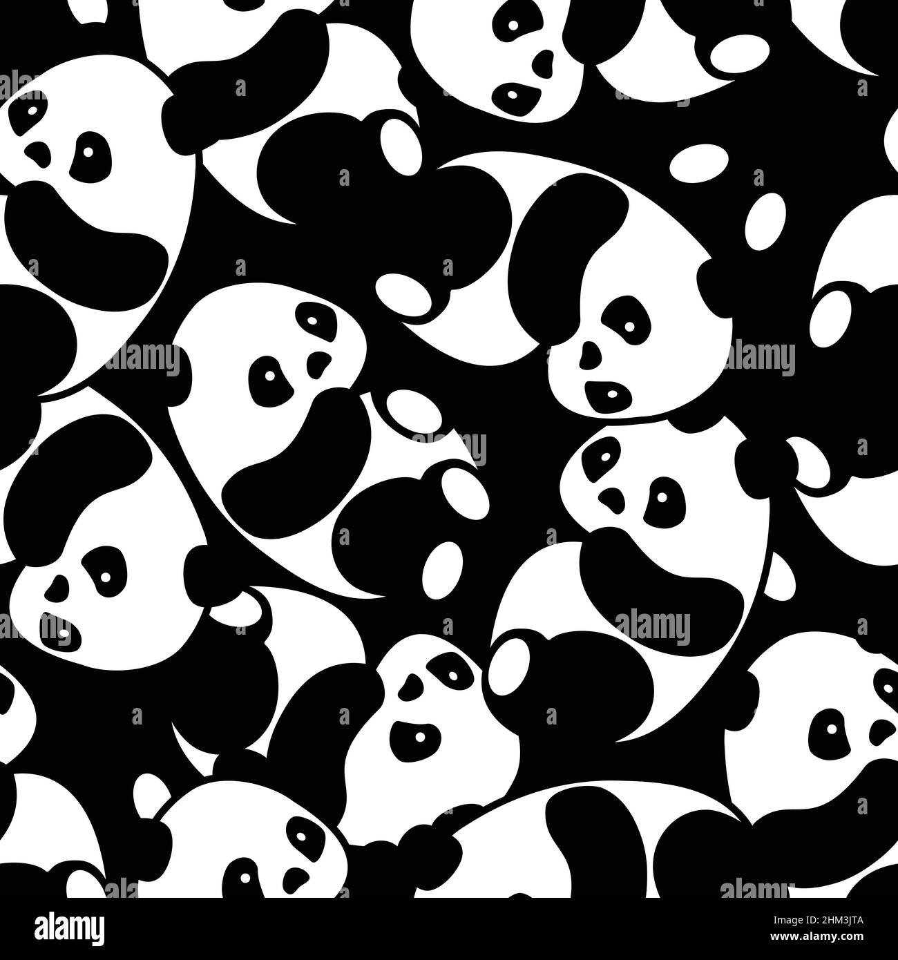 Cute panda seamless pattern, background. Vector Stock Vector Image ... Cute panda seamless pattern, background. Vector Stock Vector Image ...