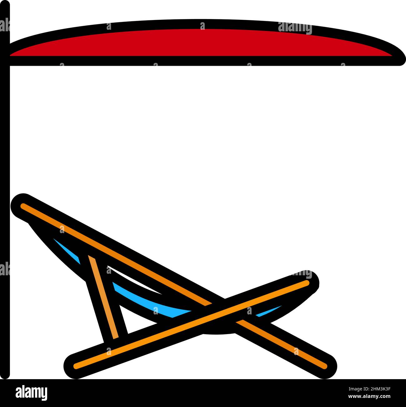 Blank1000x1000rgb. Editable Bold Outline With Color Fill Design. Vector ...