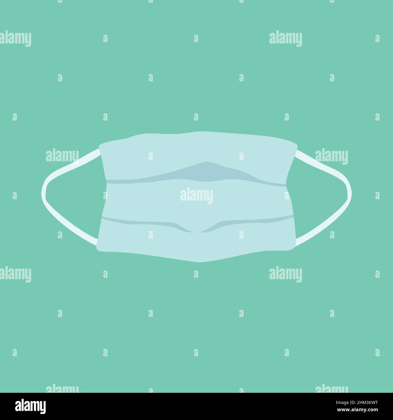 Typical 3 ply mask Stock Vector Images - Alamy