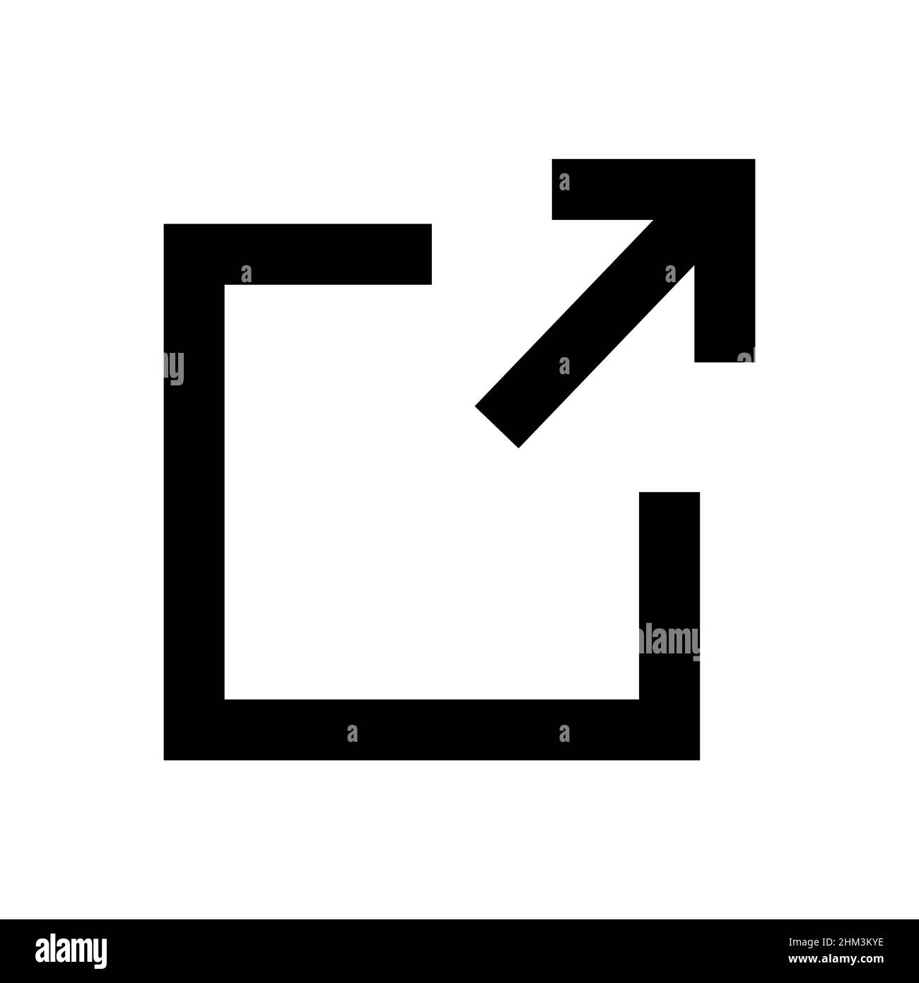 Link vector icon. Hyperlink chain symbol Stock Vector Image & Art - Alamy