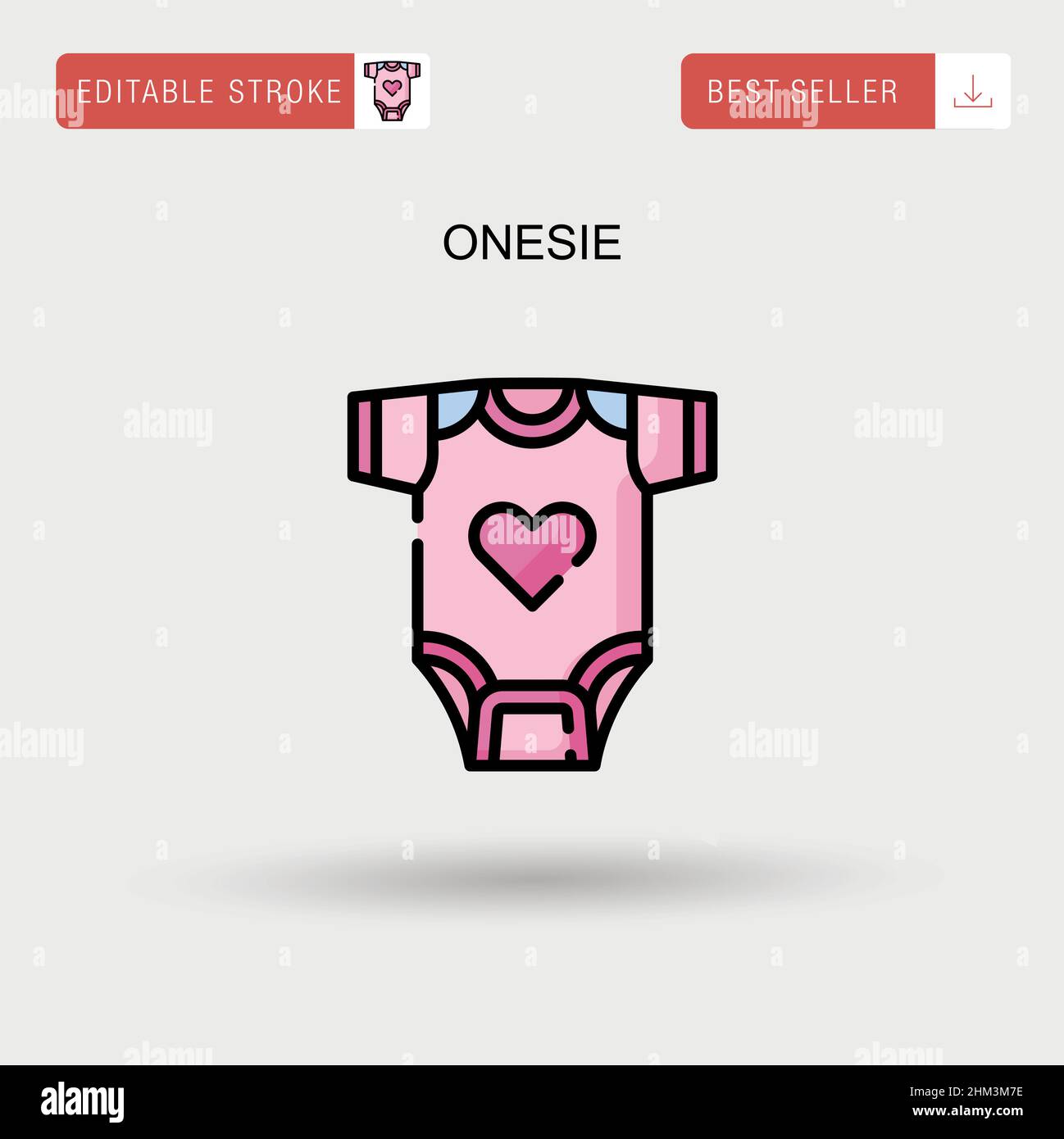 Onesie icon Stock Vector Images - Alamy