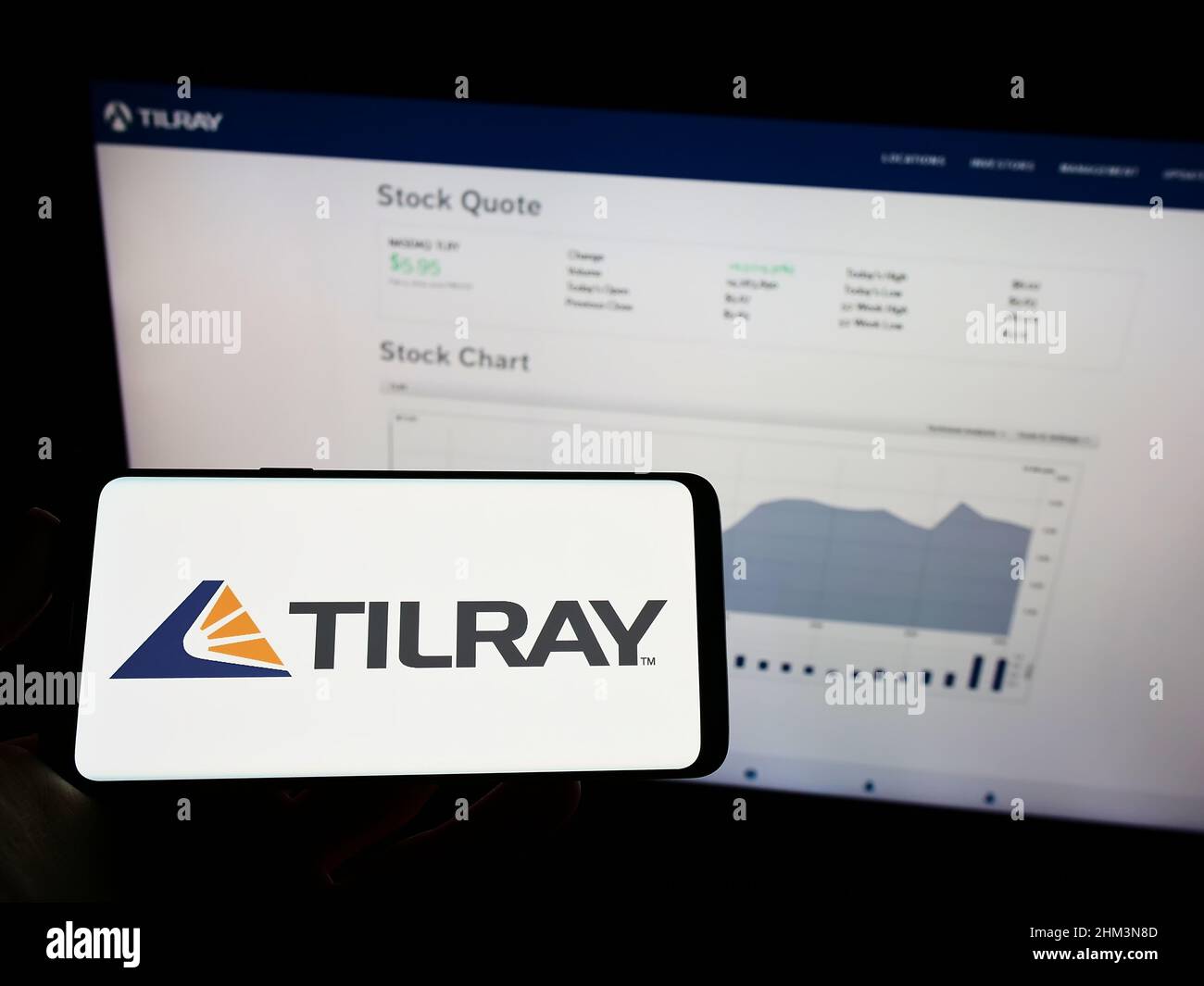 Tilray logo hi-res stock photography and images - Alamy