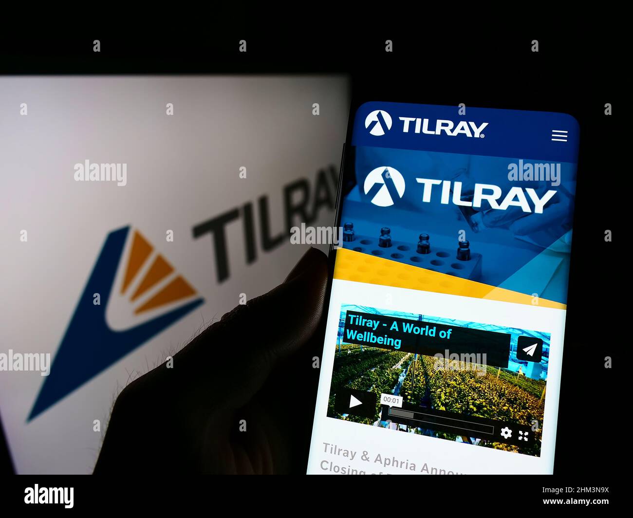 Tilray logo hi-res stock photography and images - Alamy