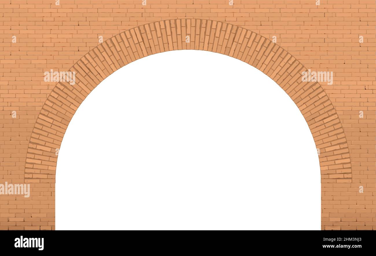 Old red brick bridge Stock Vector Images - Alamy