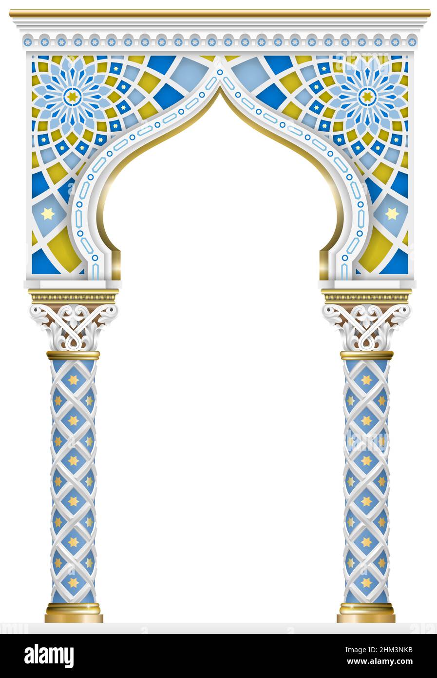 Architectural style in indian Stock Vector Images - Alamy