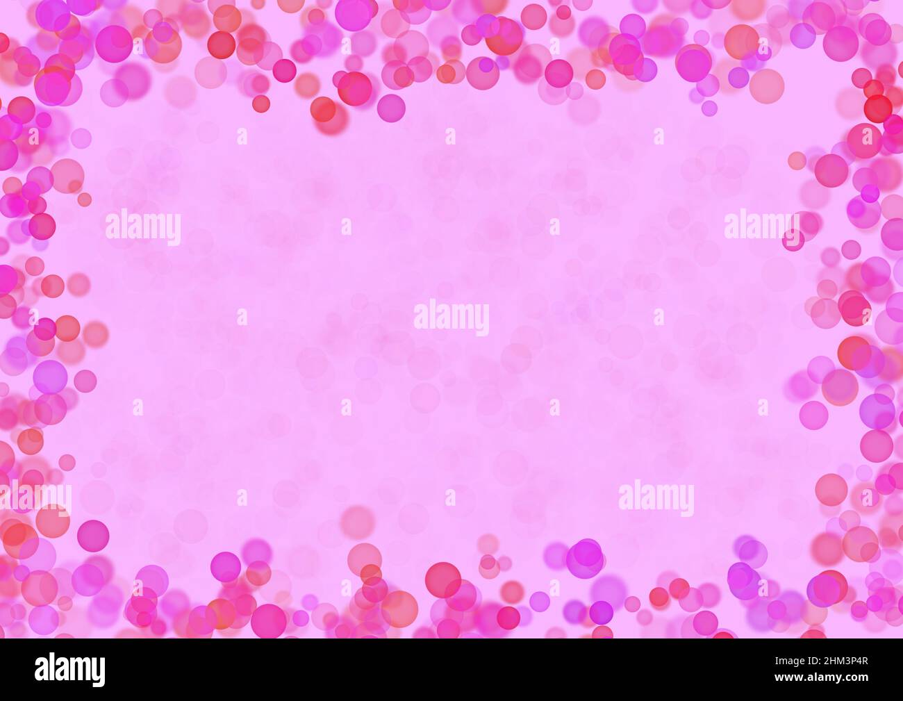 Abstract art background with light purple and lilac circle babble with ...