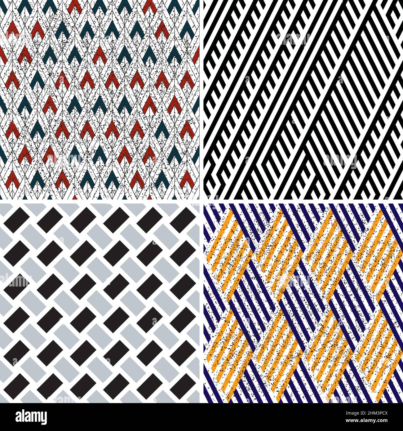 4 different vector patterns in the same package(eps). One pattern is ...