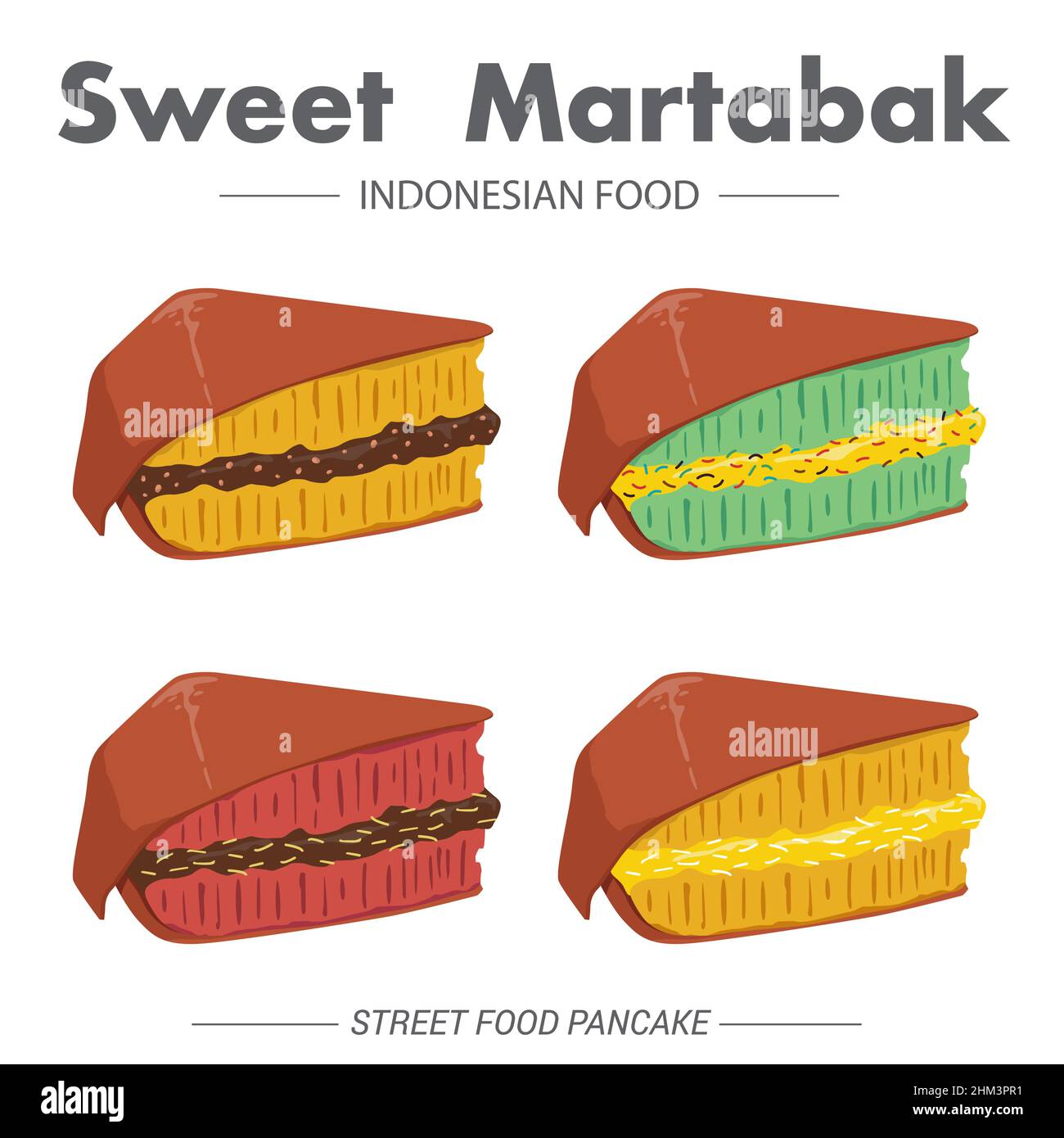 Sweet martabak hi-res stock photography and images - Alamy