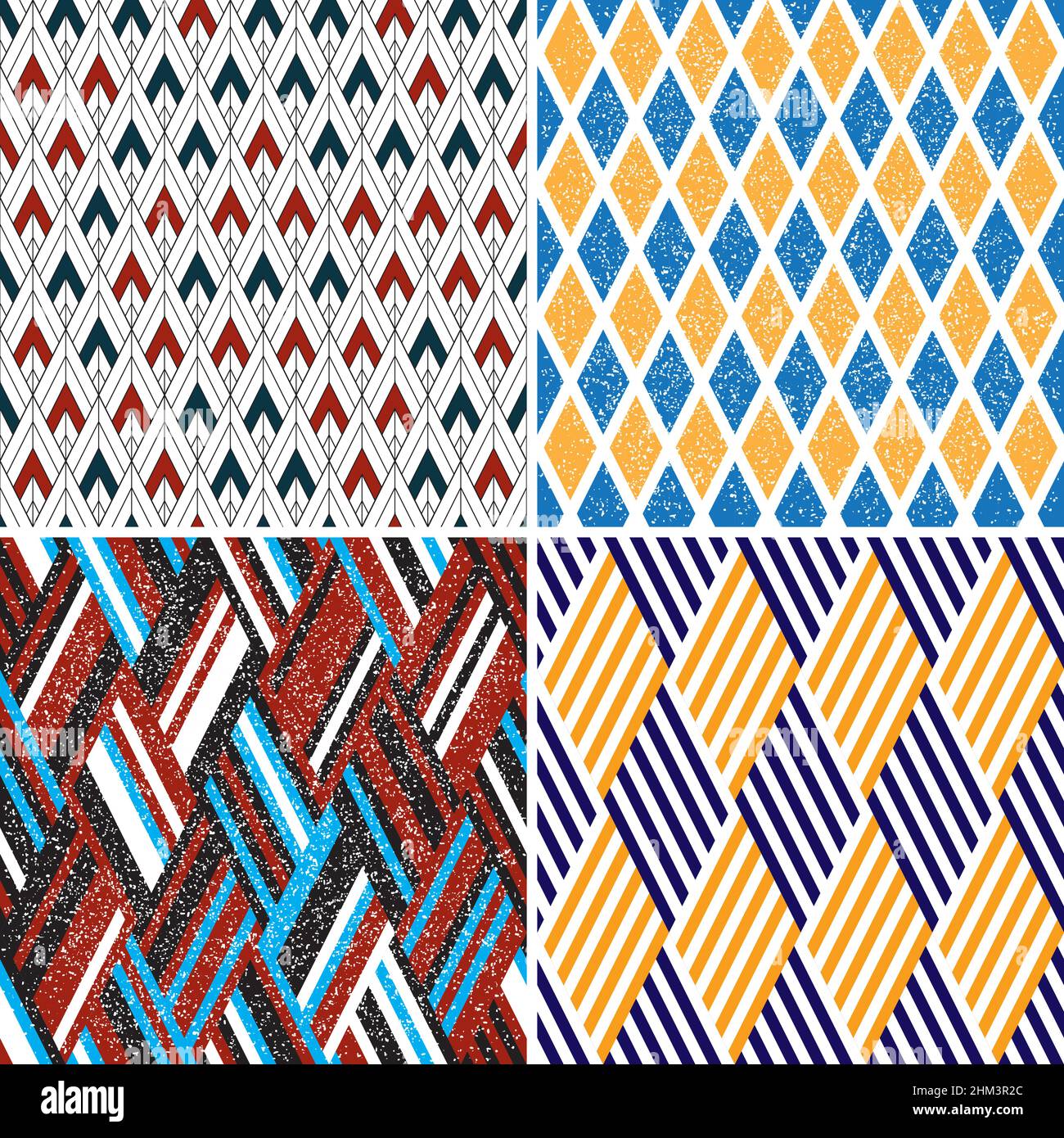 4 different vector patterns in the same package(eps). One pattern is ...