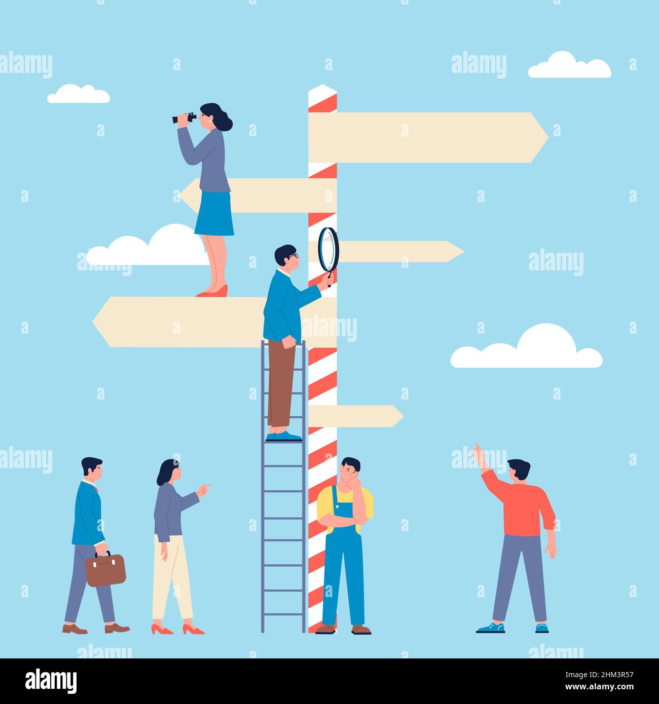 Pathway signs Stock Vector Images - Alamy