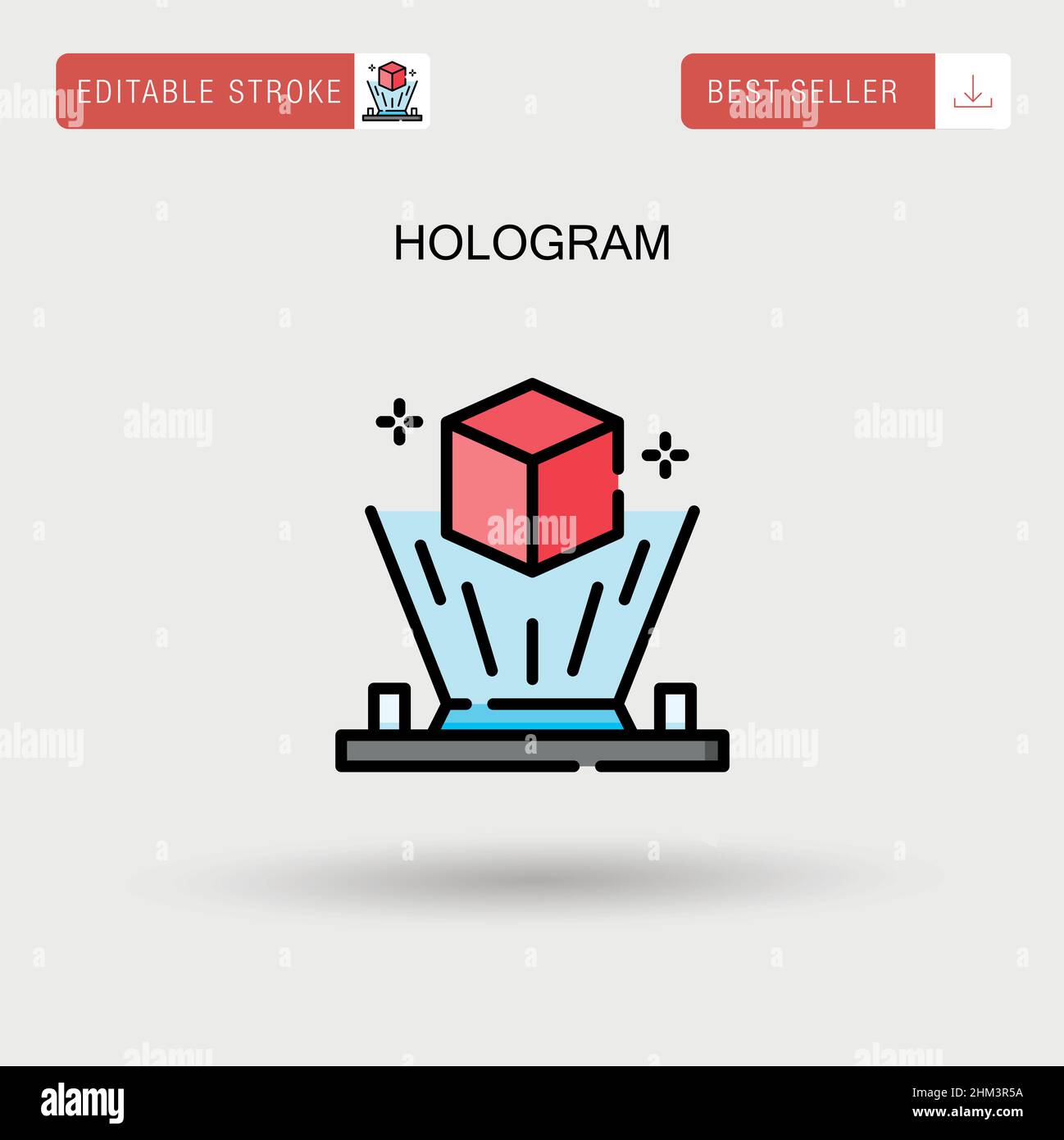 Hologram frame hi-res stock photography and images - Alamy