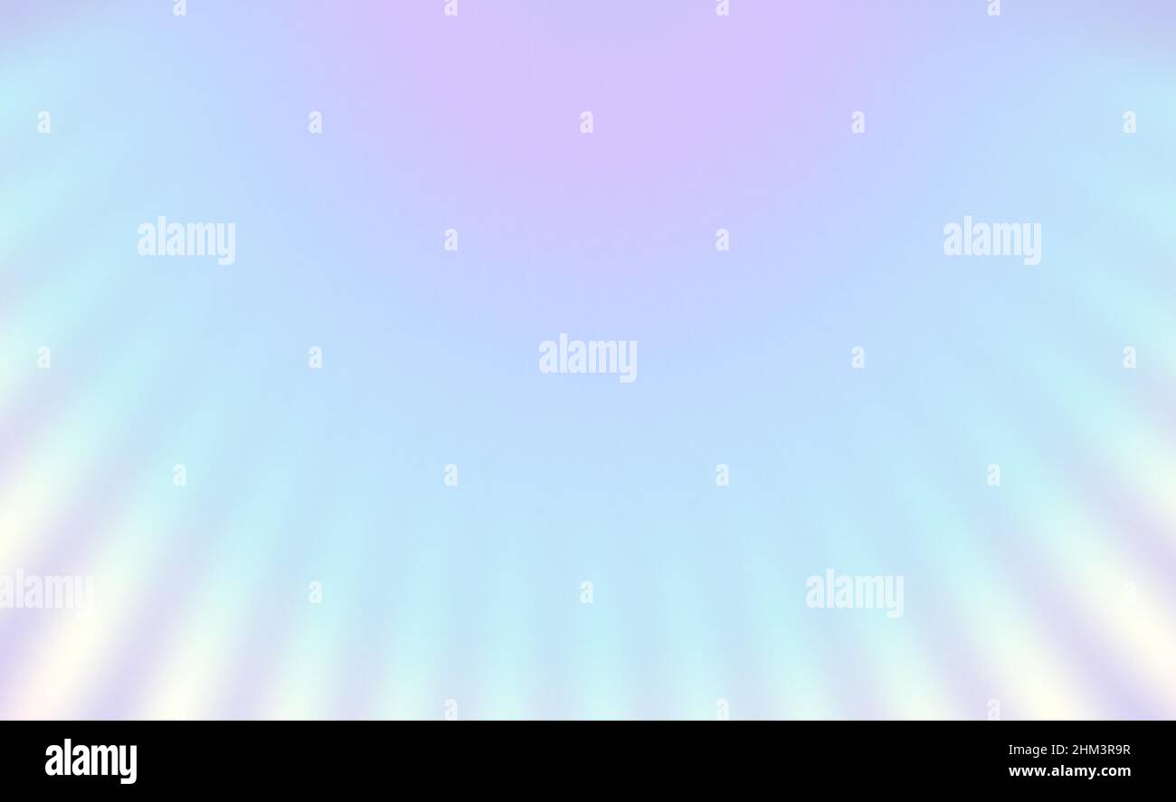 Refraction effect, wall with rainbow sunlight, holographic rays with ...