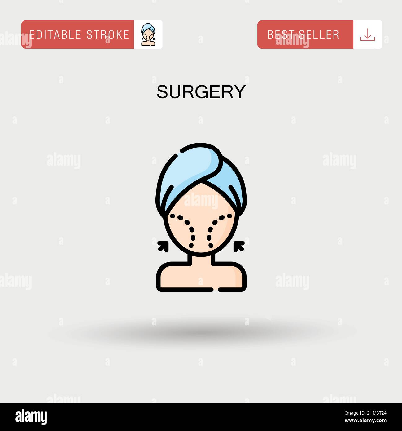 Hospital anesthesia icon simple Stock Vector Images - Alamy