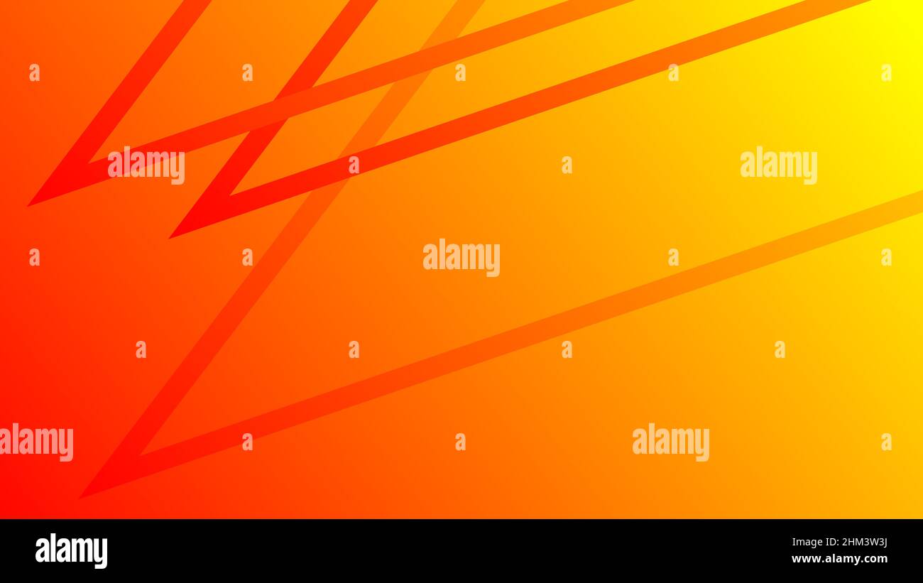 Gradient orange abstract background with straight lines Stock Vector ...