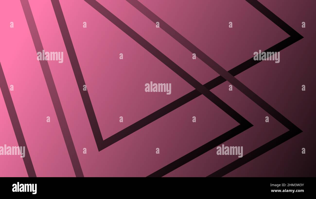 Gradient black pink abstract background with straight lines Stock ...