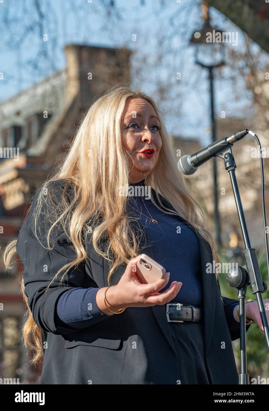 London, UK, 5th February 2022. Naomi Smith chief executive officer at ...