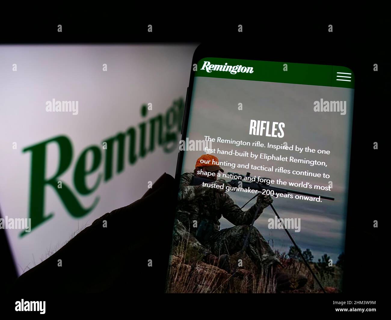 Remington rifle hi-res stock photography and images - Alamy